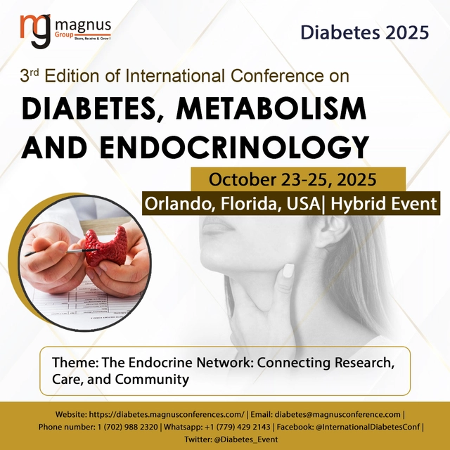 3rd Edition of International Conference on Diabetes, Metabolism and En 2025