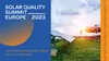 Solar Quality Summit Europe 2026