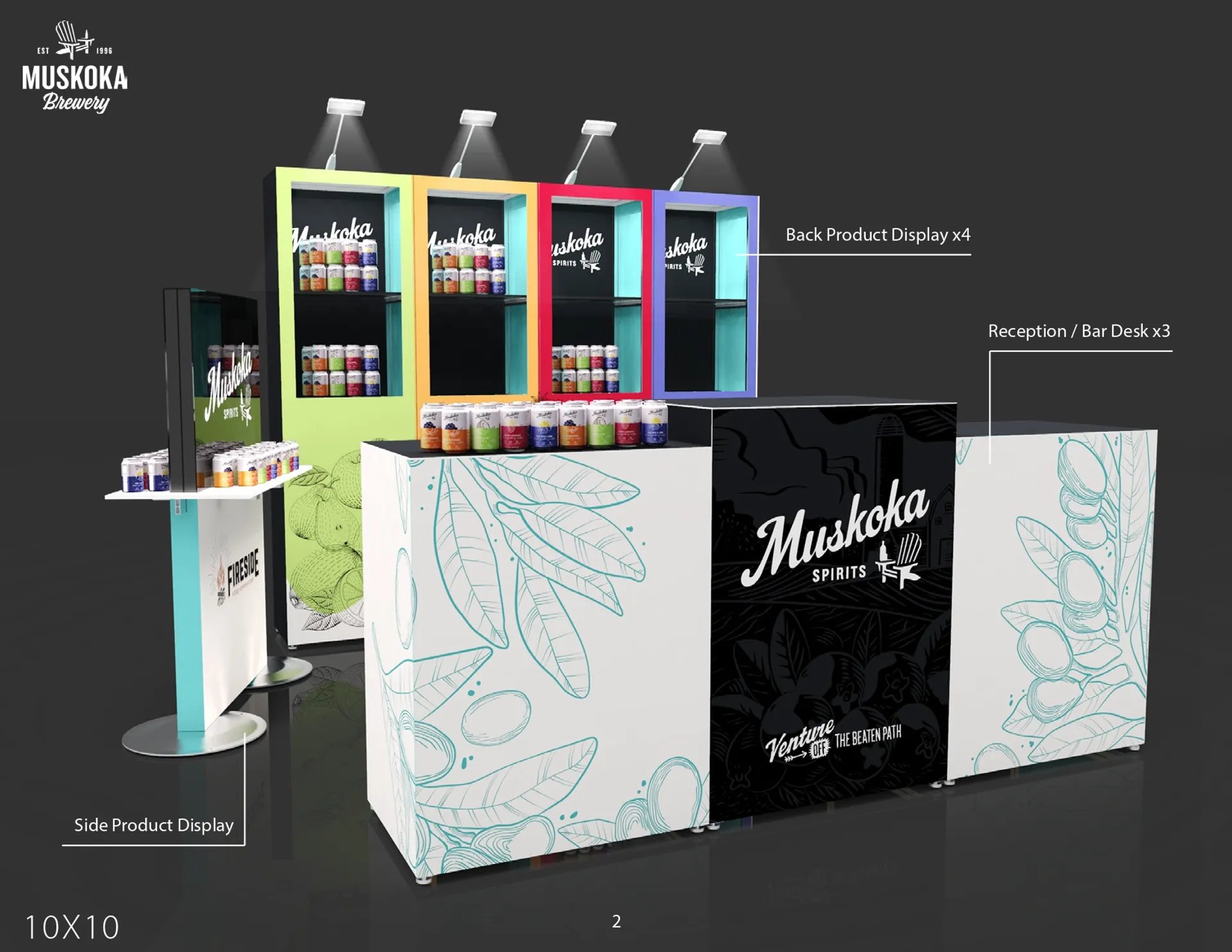 10x10 Trade Show Booths