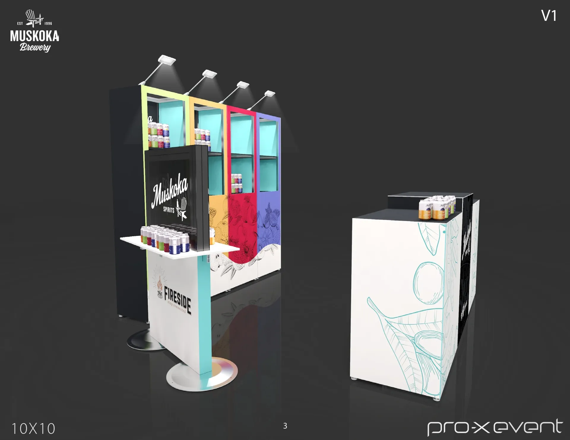 10x10 Trade Show Booths