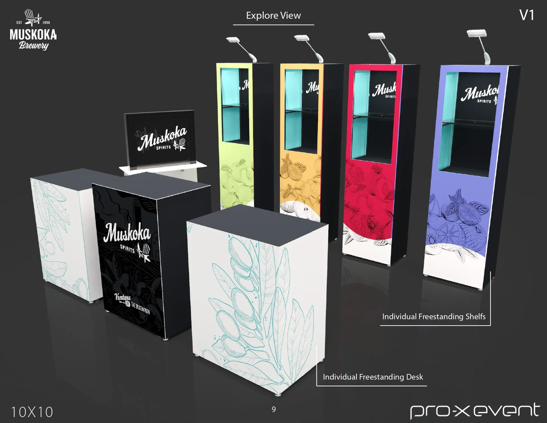 10x10 Trade Show Booths