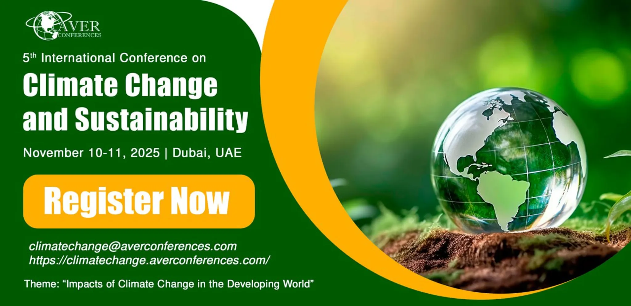 5th International Conference on Climate Change & Sustainability 2025