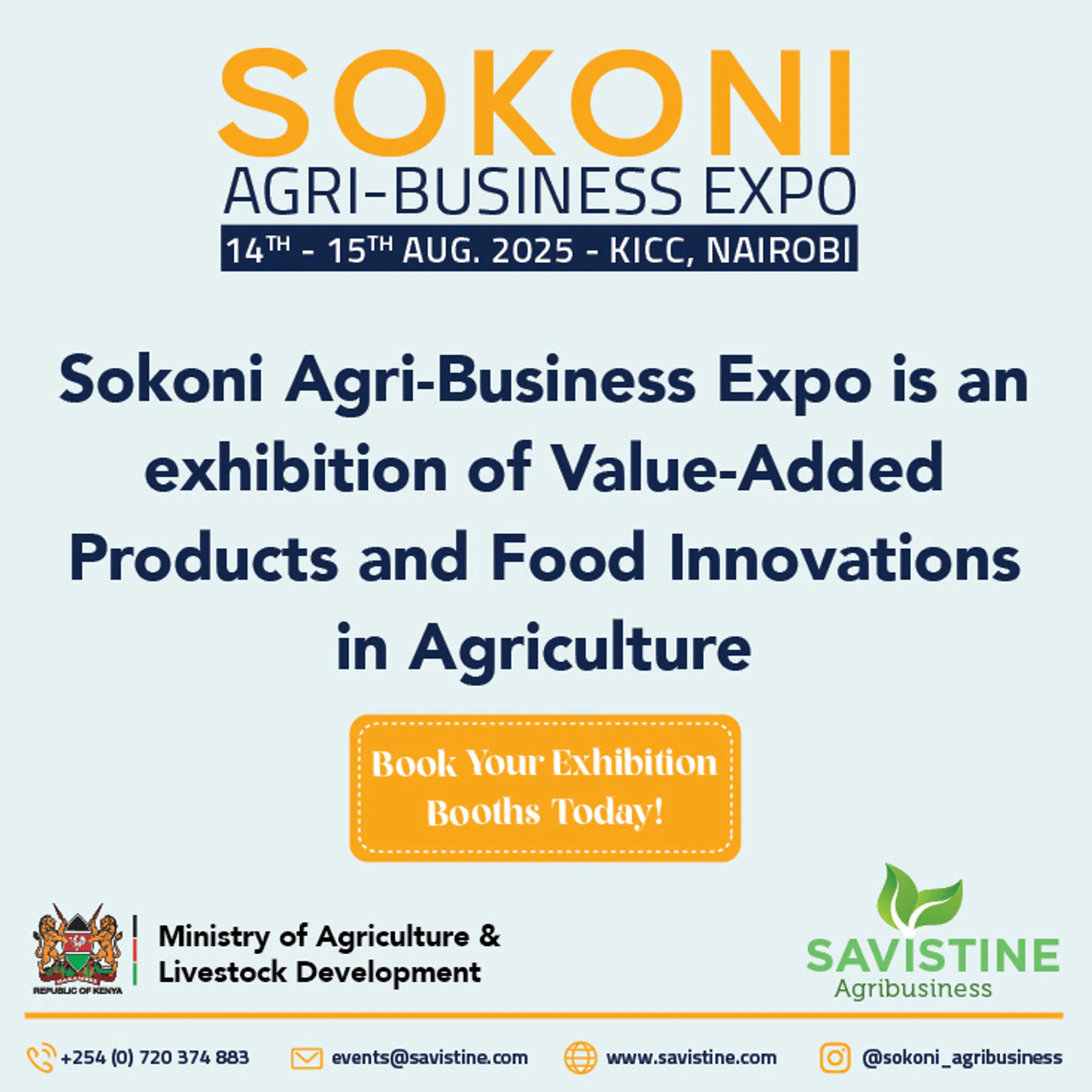 Sokoni Agri-Business Expo 2026