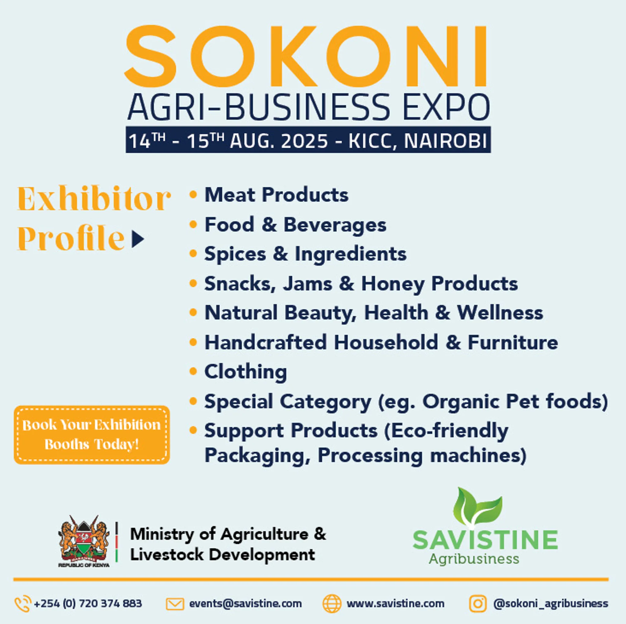 Sokoni Agri-Business Expo 2026