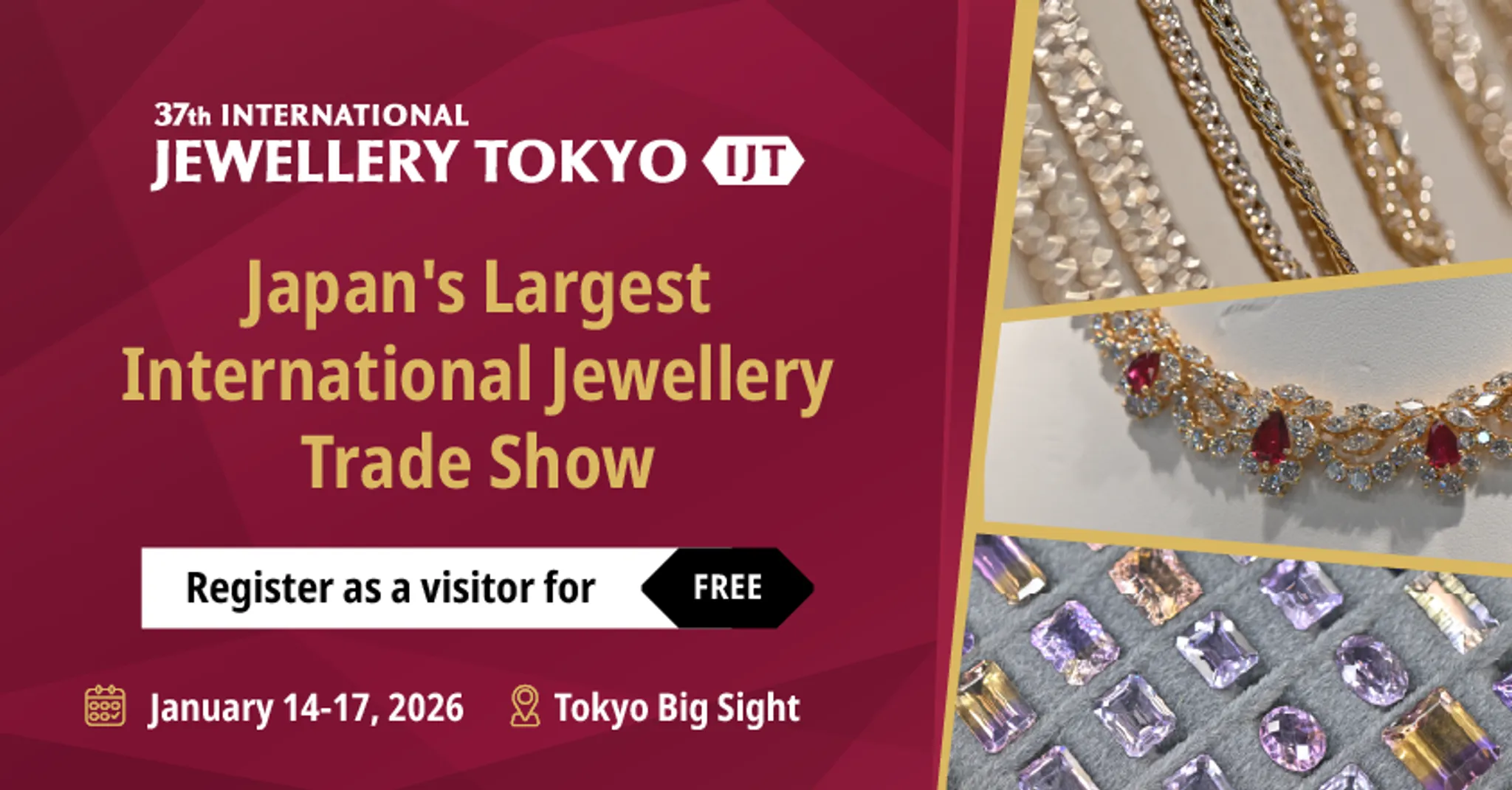 37th International Jewellery Tokyo (IJT) 2027